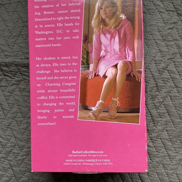 Mattel | Toys | Legally Blonde 2 Barbie Elle Woods 2 Doll 203 Mattel ...